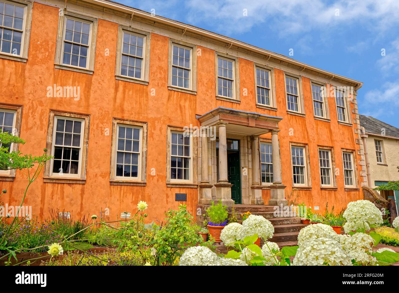 Wordsworth House, birthplace of poet William Wordsworth at Cockermouth ...
