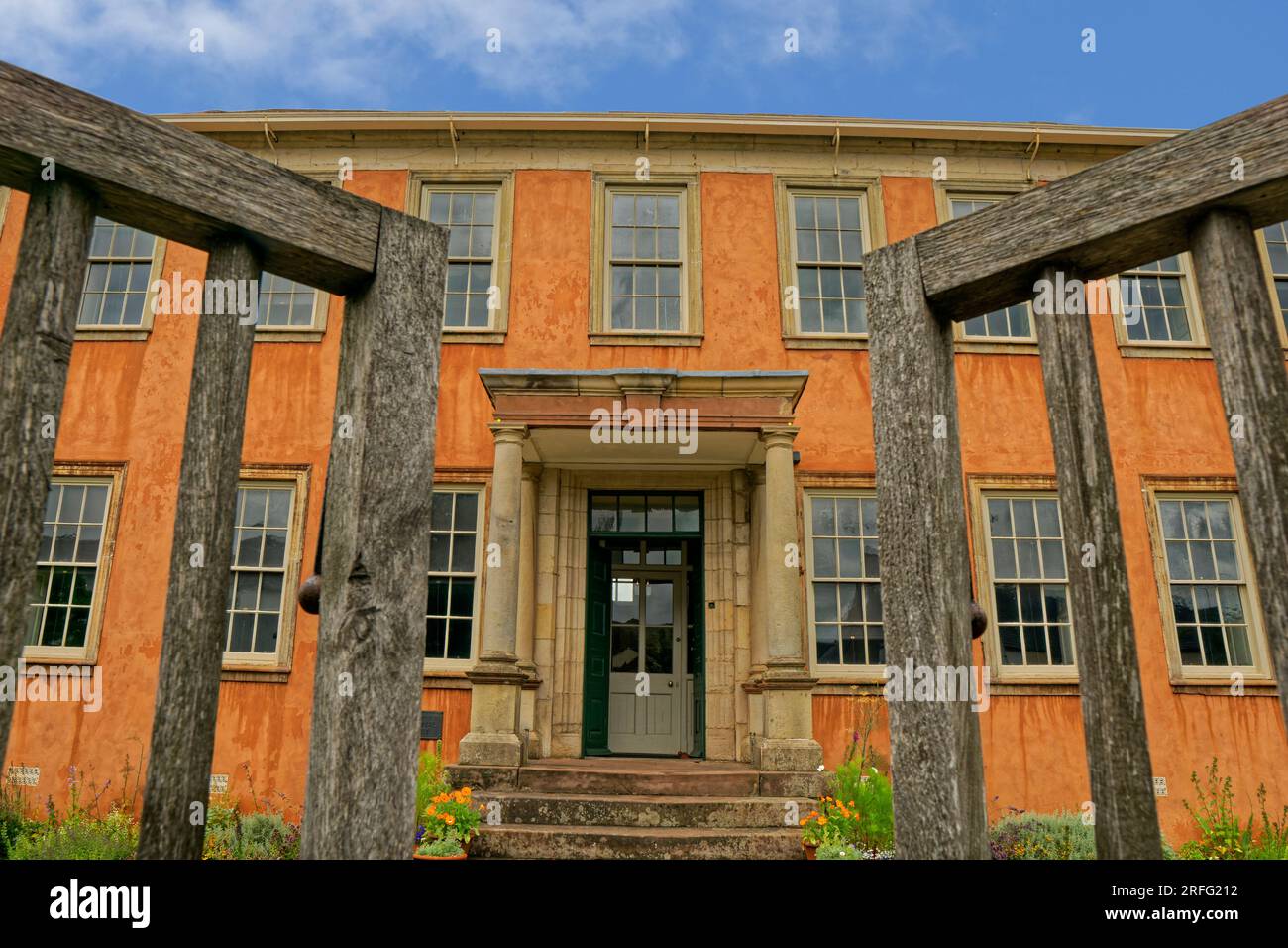 Wordsworth House, birthplace of poet William Wordsworth at Cockermouth ...