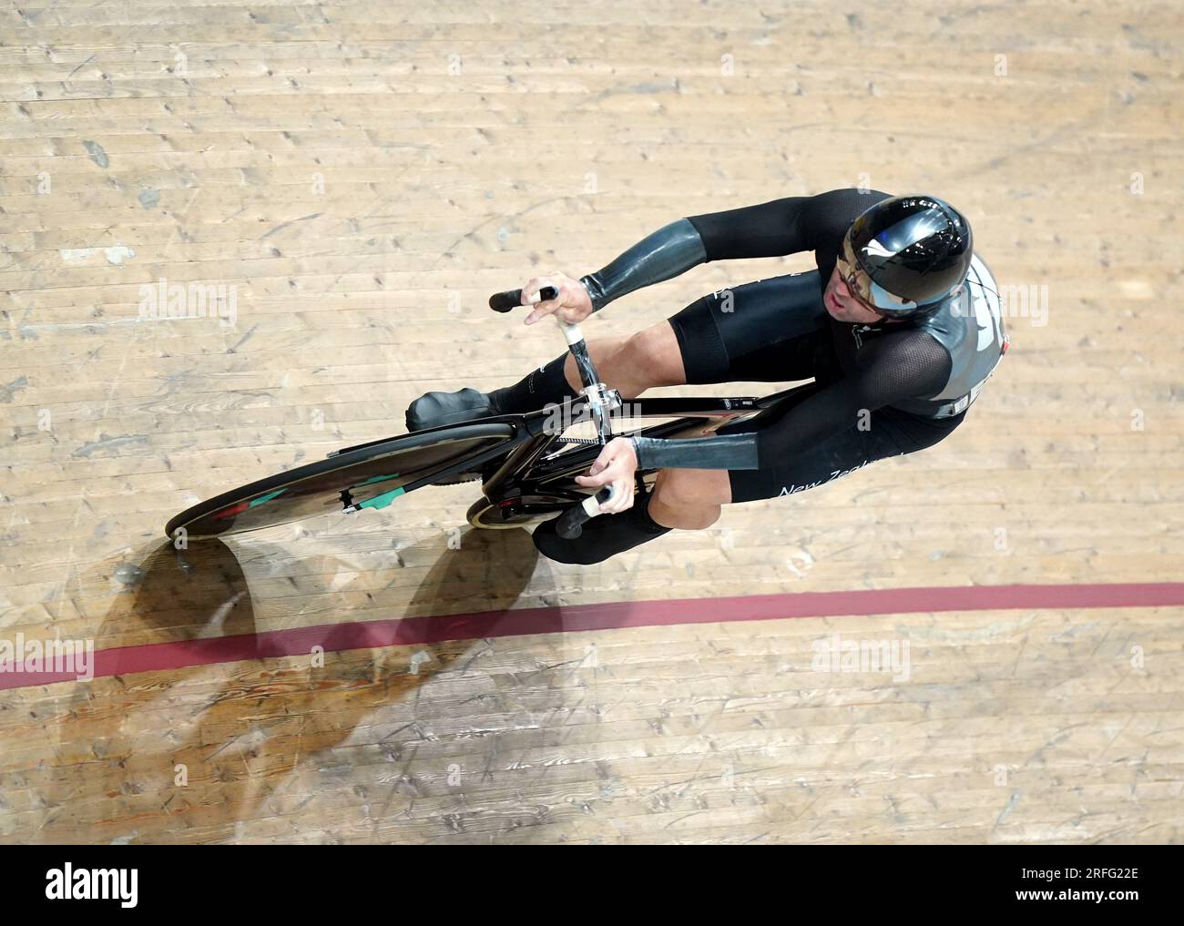 New Zealand's Nick Blincoe in the Men's C4 Omnium - 200m Time Trial ...