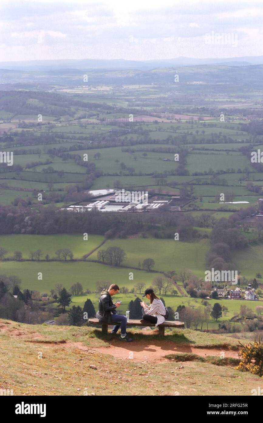 Summer hill malvern picnic hi-res stock photography and images - Alamy