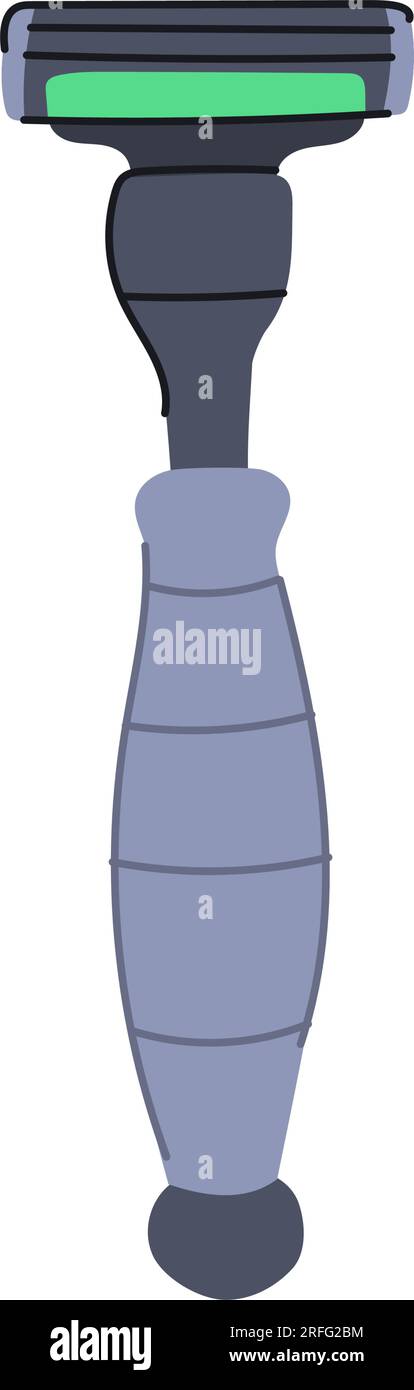 trimmer shaver handle cartoon vector illustration Stock Vector Image ...