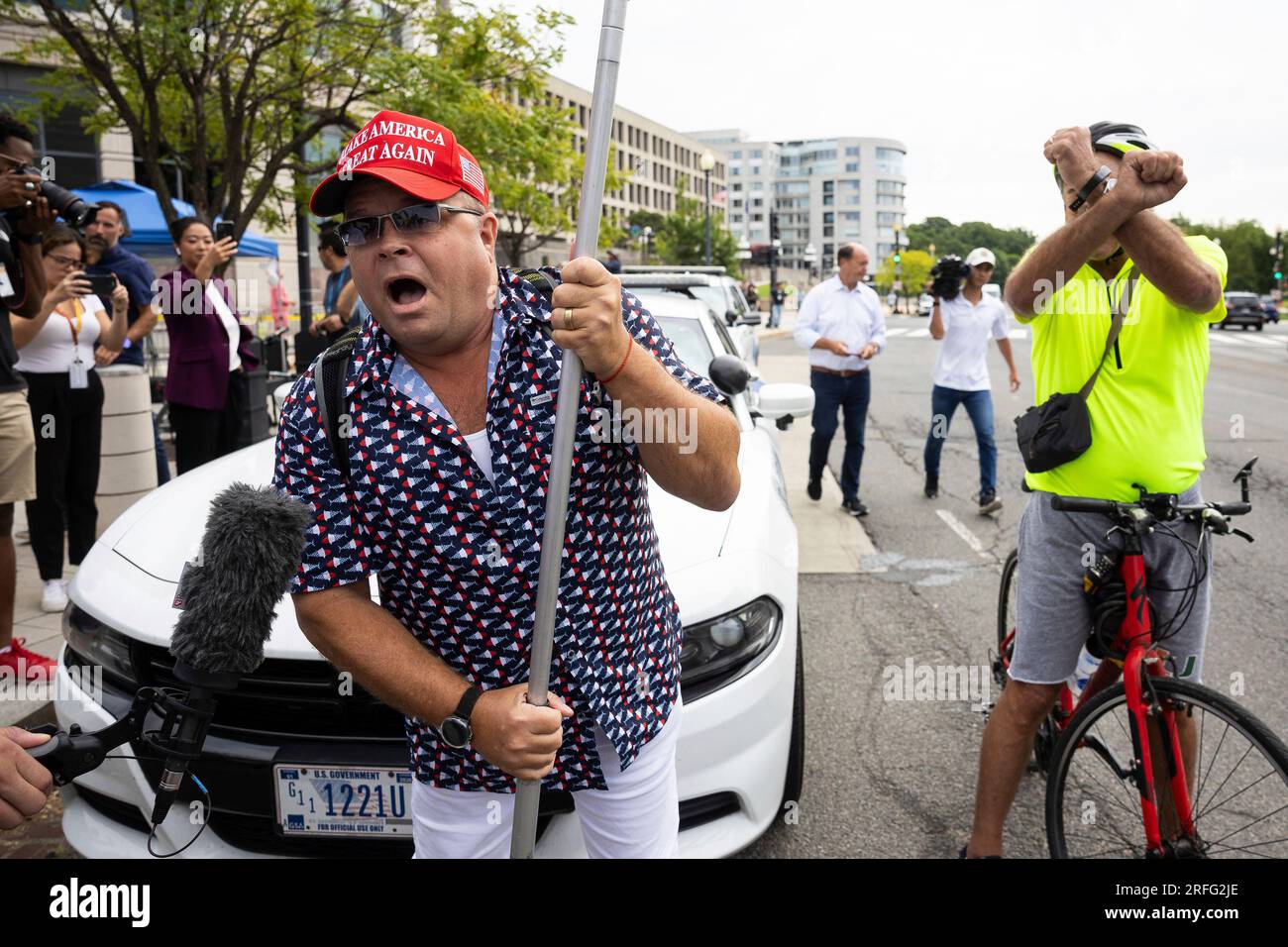 Dion Cini of New York expresses support for former President Donald ...