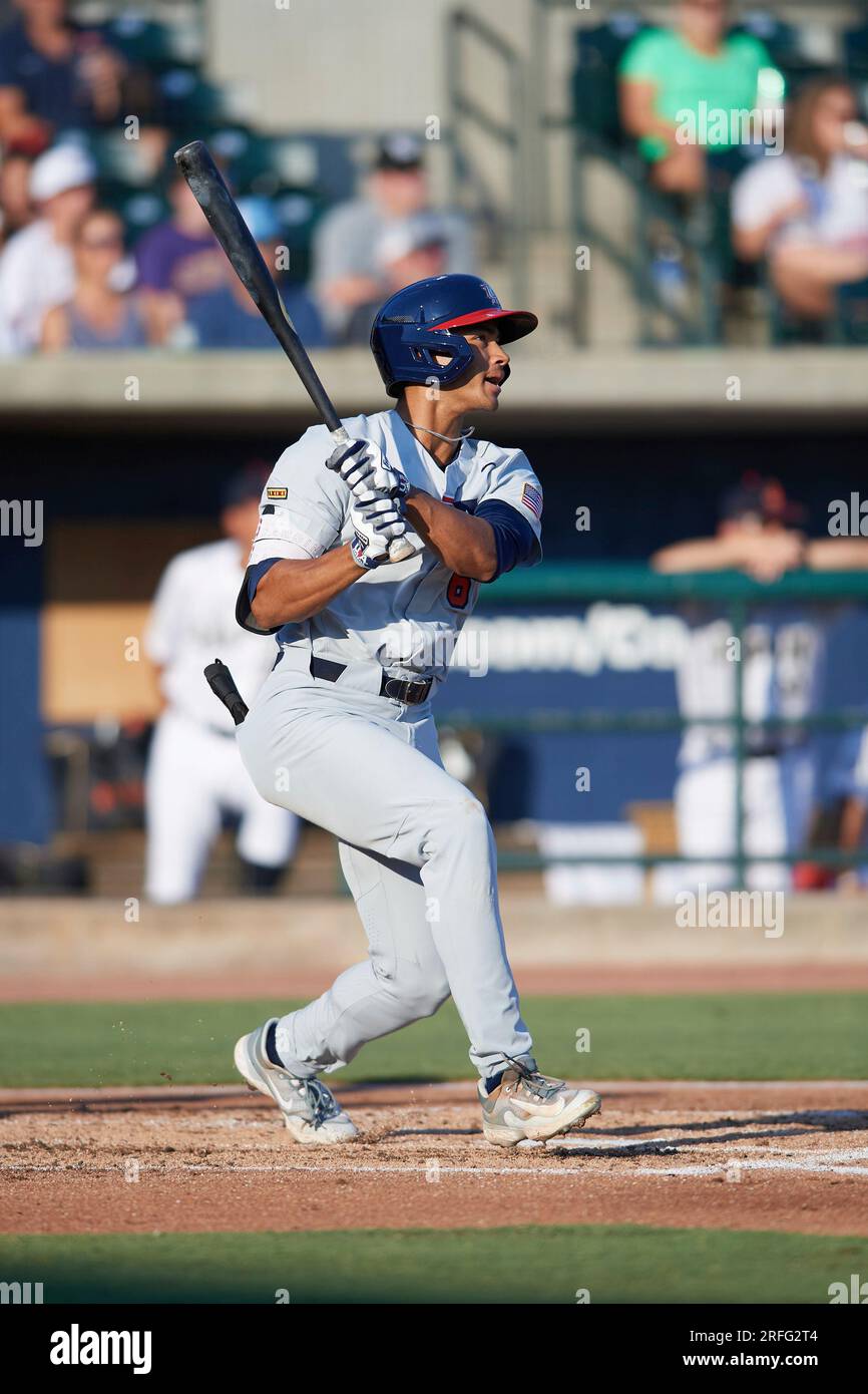 Braden Montgomery (6) (Stanford) of the USA Collegiate National Team at ...
