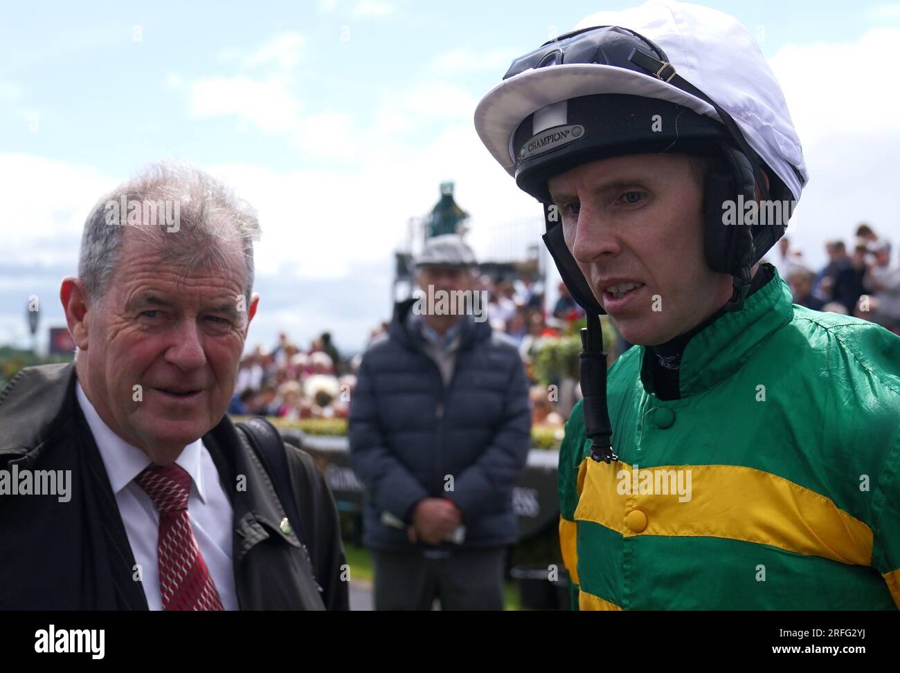 JP McManus and Mark Walsh celebrate winning the Guinness Open Gate ...
