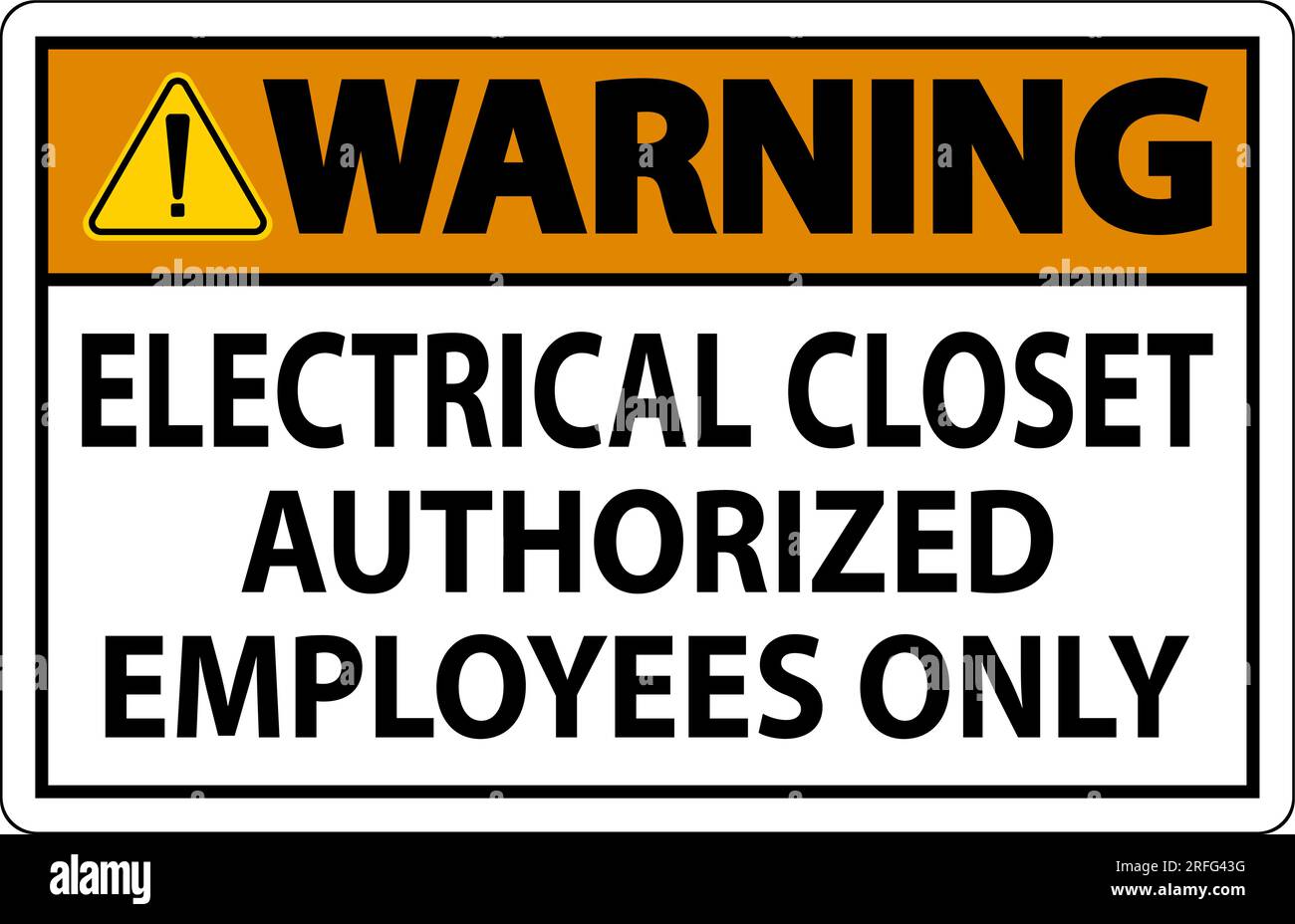 Authorized employees only hi-res stock photography and images - Alamy