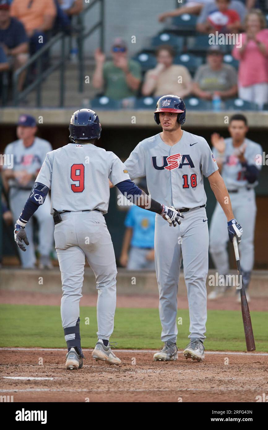 Kaelen Culpepper (9) (Kansas State) of the USA Collegiate National Team ...