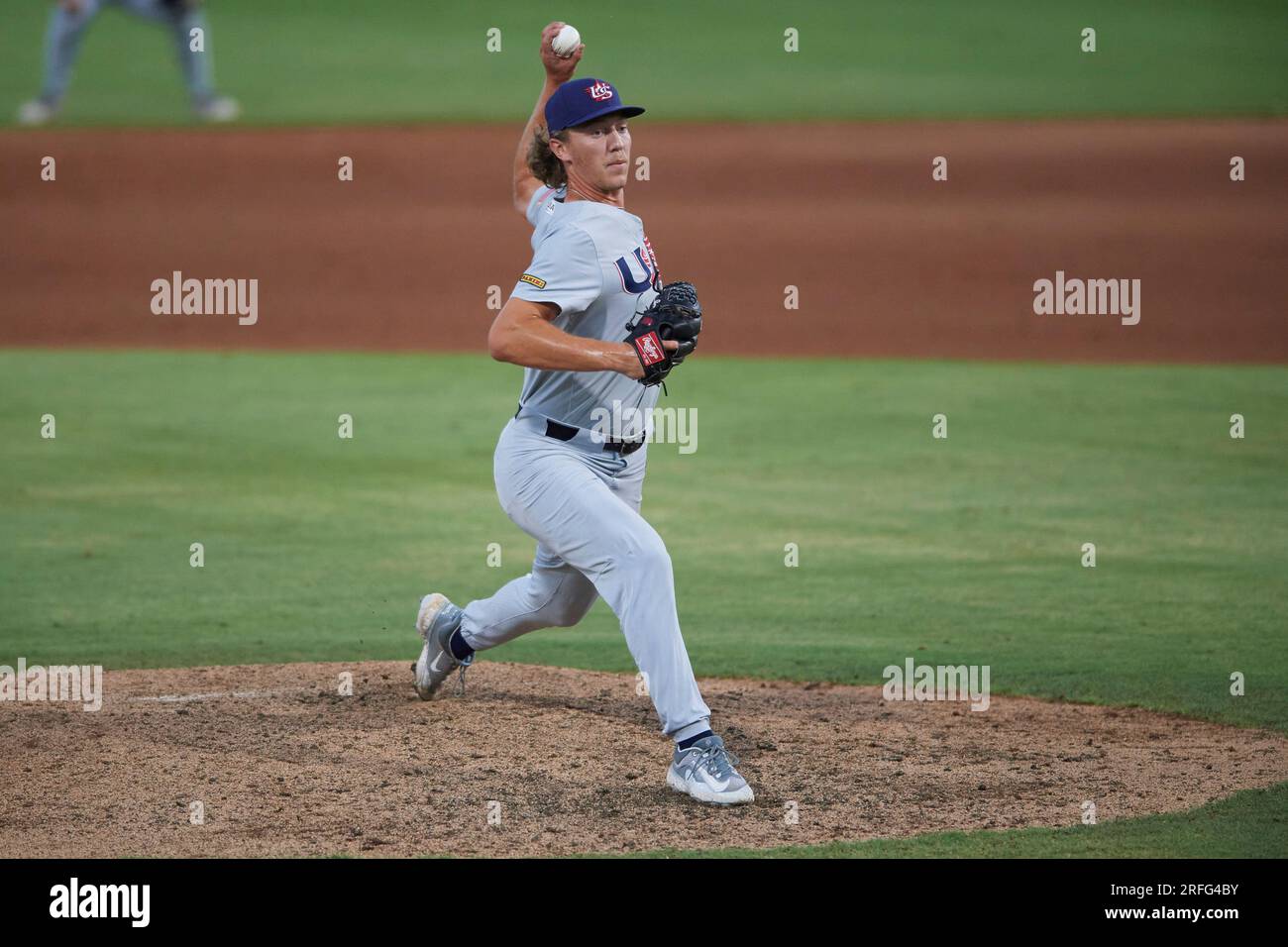 USA Baseball Collegiate National Team pitcher Hagen Smith (33 ...