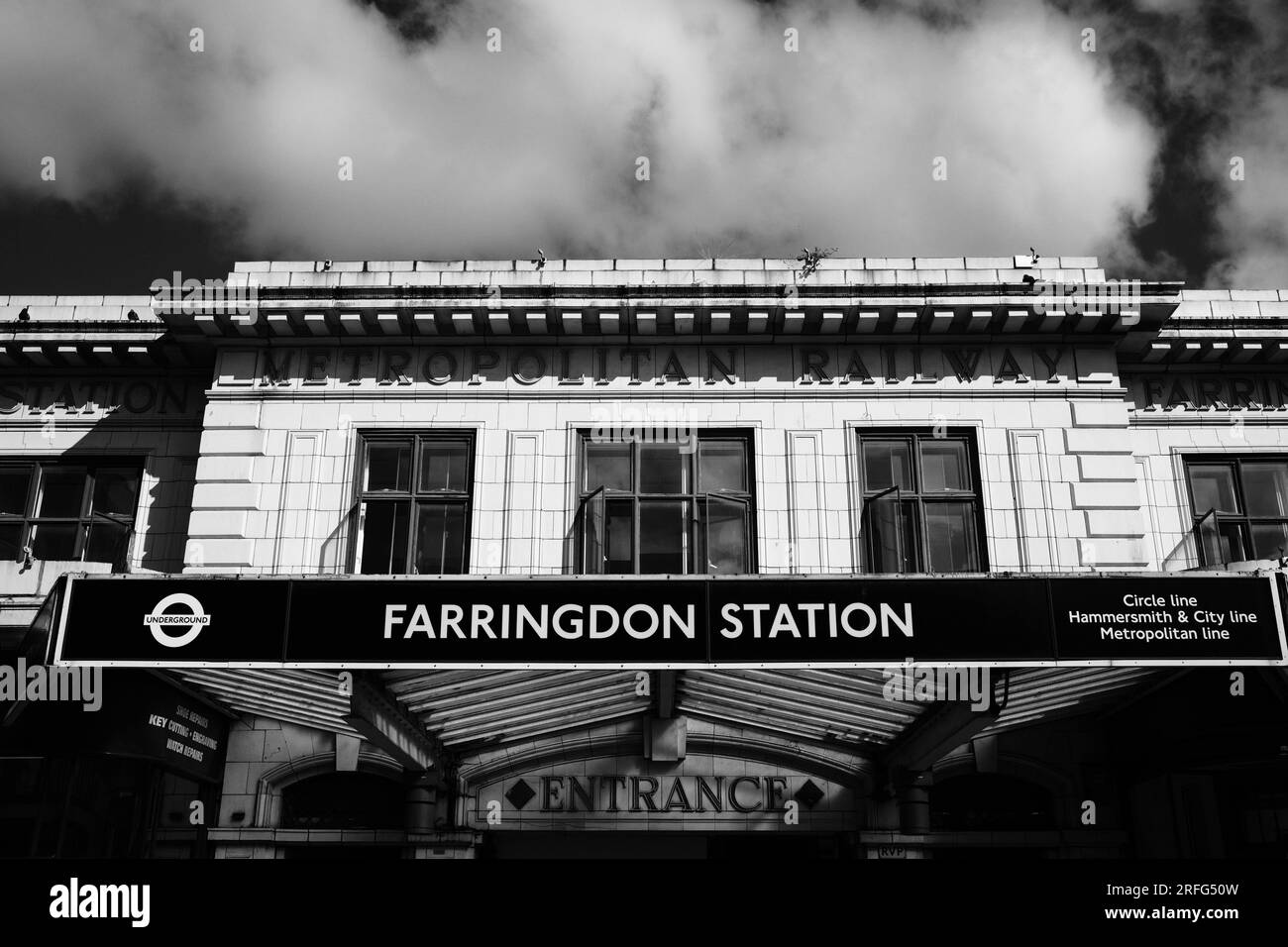 London farringdon Black and White Stock Photos & Images - Alamy