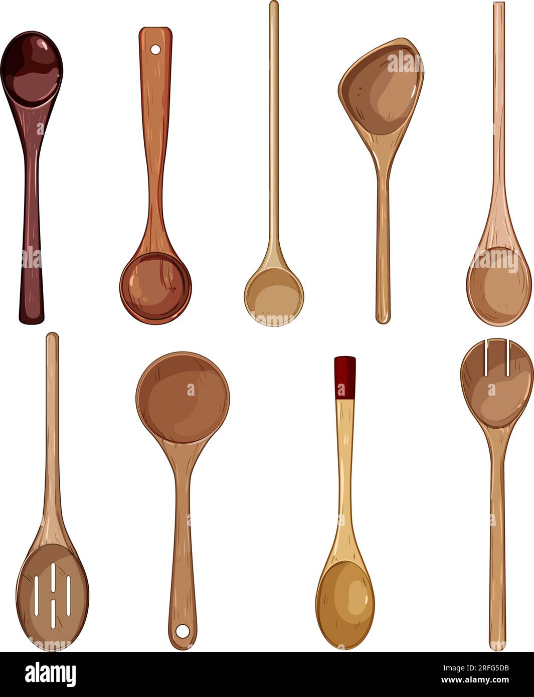 Wooden Spoon Cartoon Wooden Spoon Cliparts, Stock Vector And Royalty