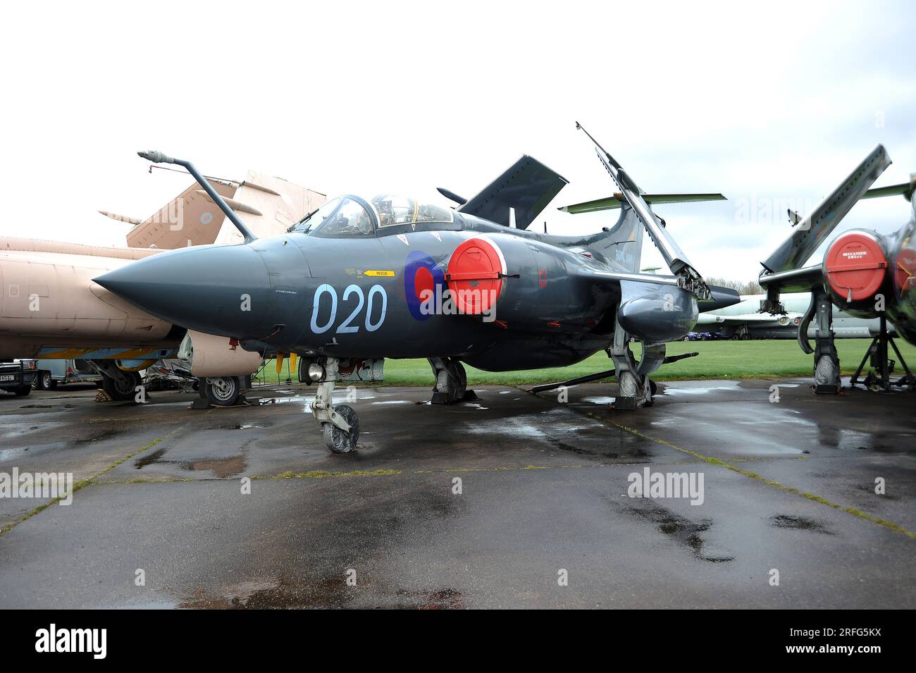 Buccaneer "XX894" at Bruntingthorpe with "XX889" to the left of the ...
