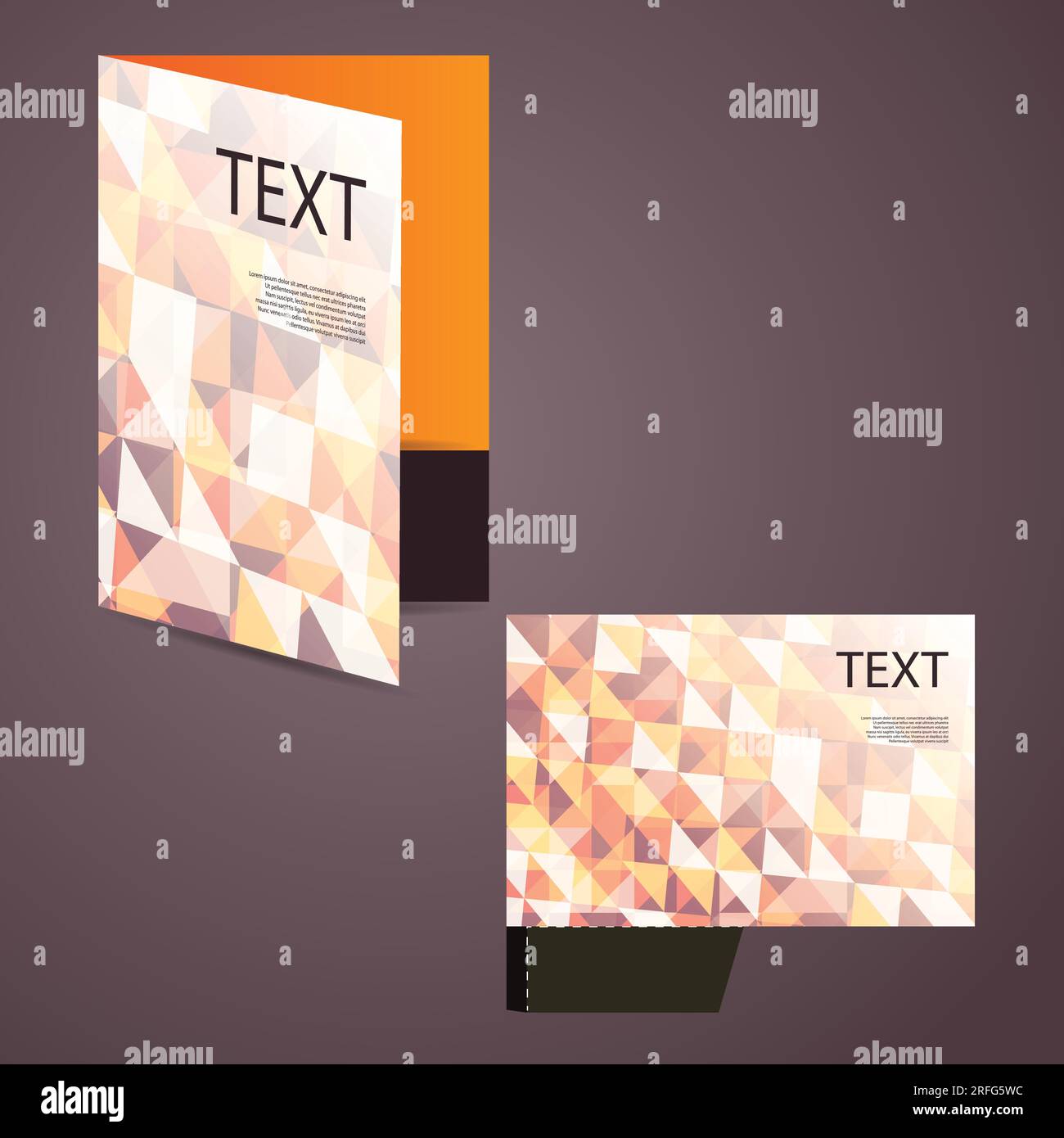Patterned folder hi-res stock photography and images - Alamy