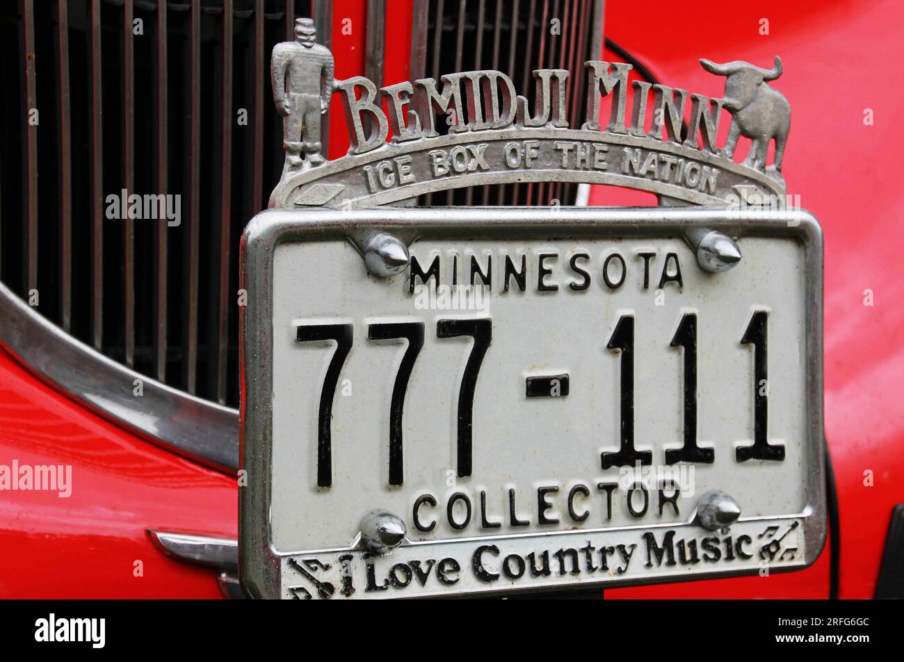 Ice Box of the Nation Bemidji Minnesota Stock Photo - Alamy