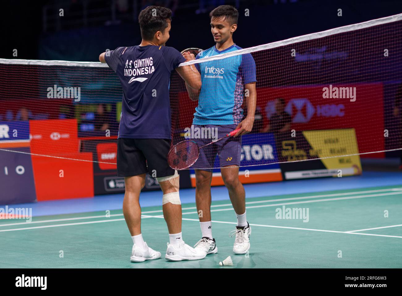 Sydney, Australia. 03rd Aug, 2023. Anthony Sinisuka Ginting of ...