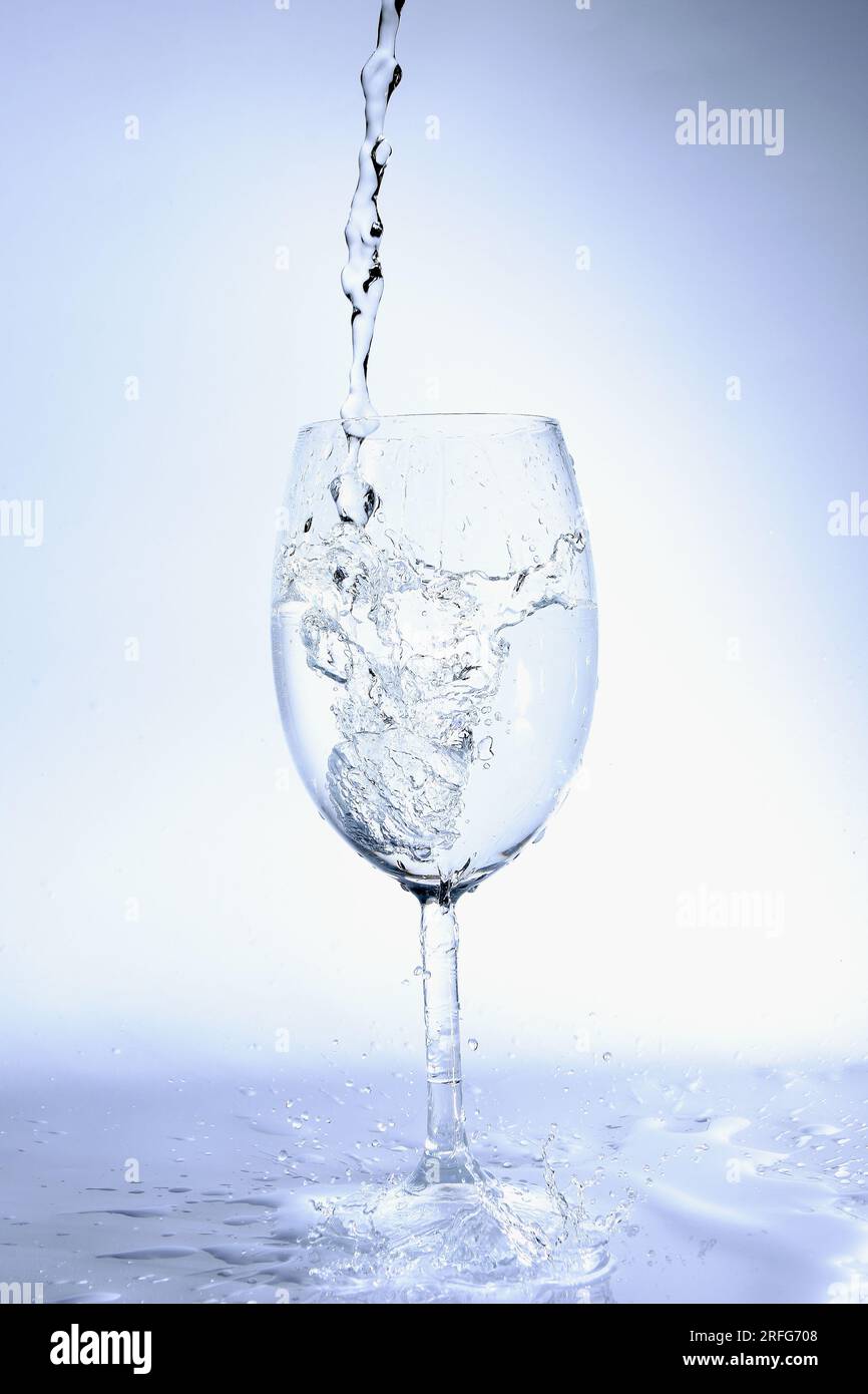 Glass of life in summer days Stock Photo - Alamy