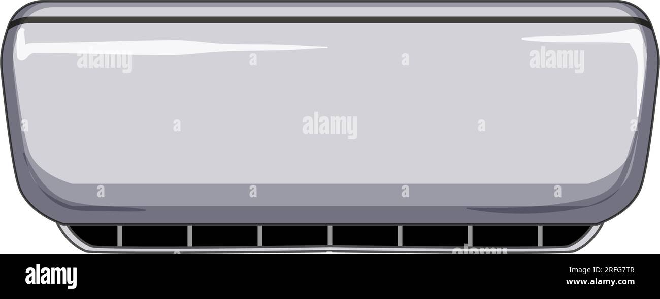 fan air conditioner cartoon vector illustration Stock Vector Image ...