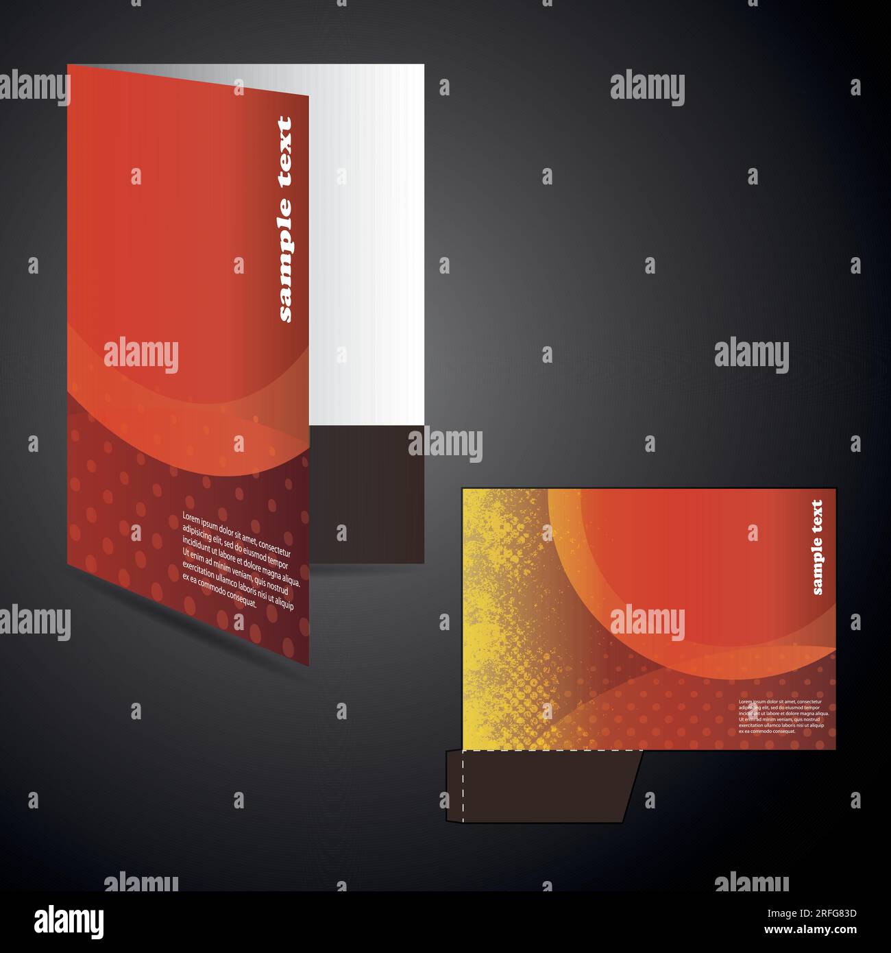 Patterned folder hi-res stock photography and images - Alamy