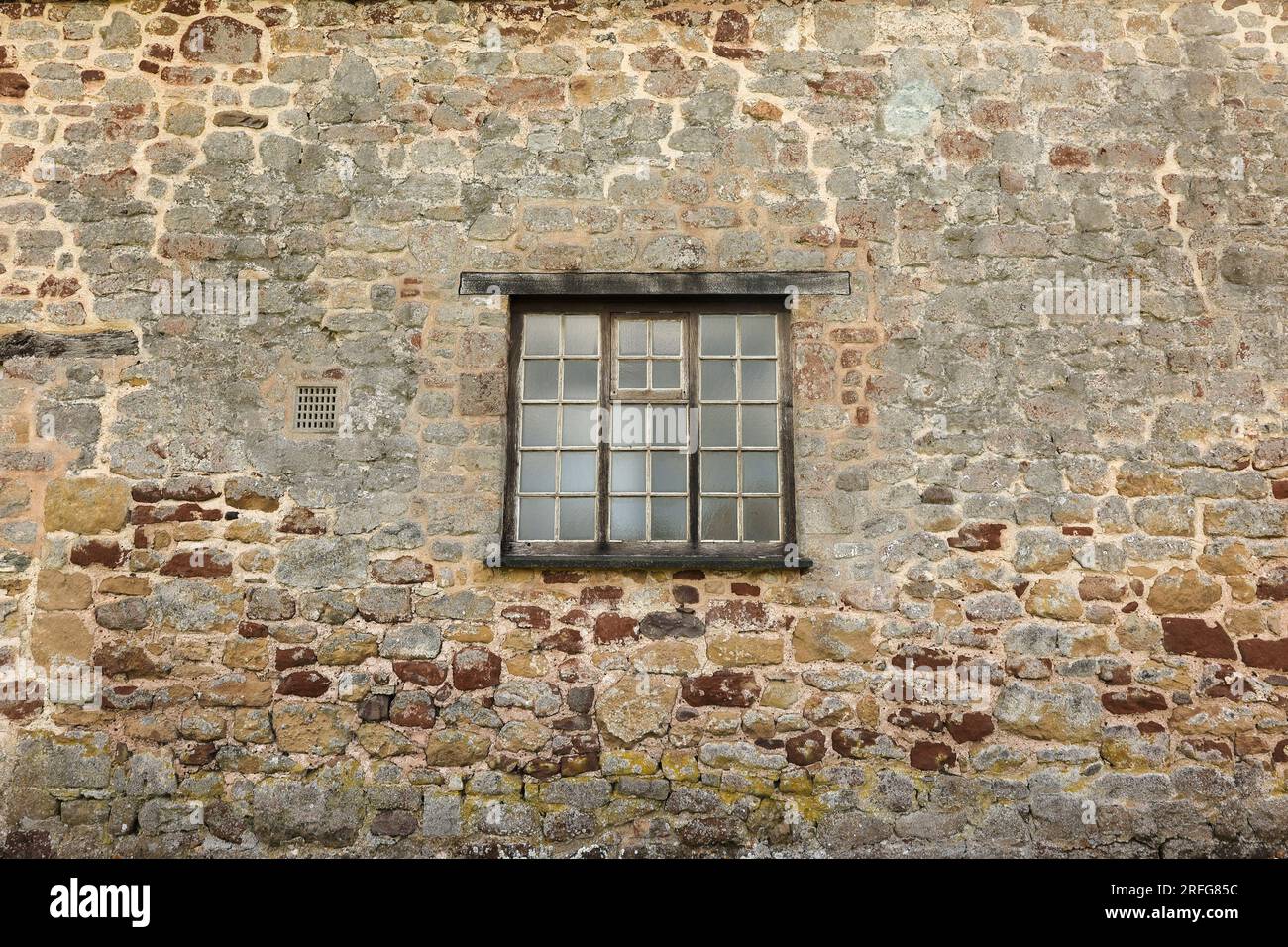 The window of an old, medieval house. View from outside Stock Photo - Alamy