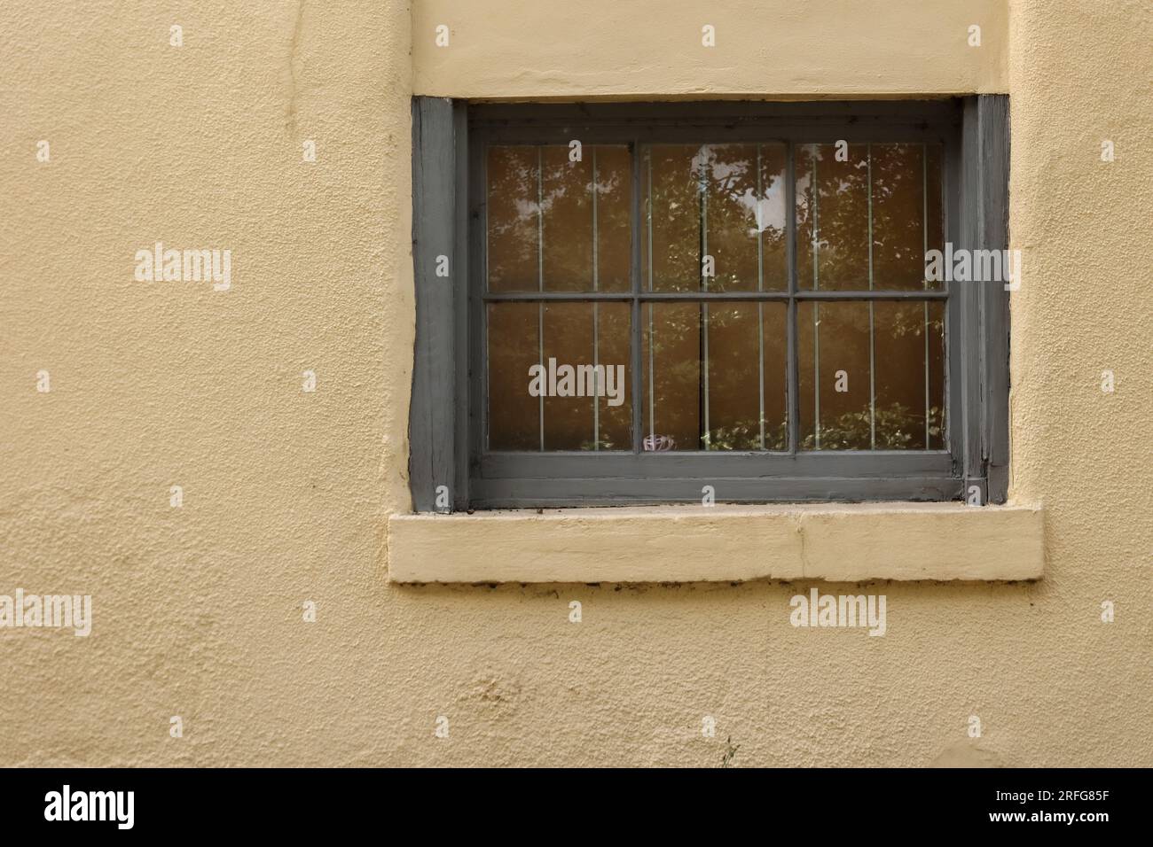 The window of an old, medieval house. View from outside Stock Photo - Alamy