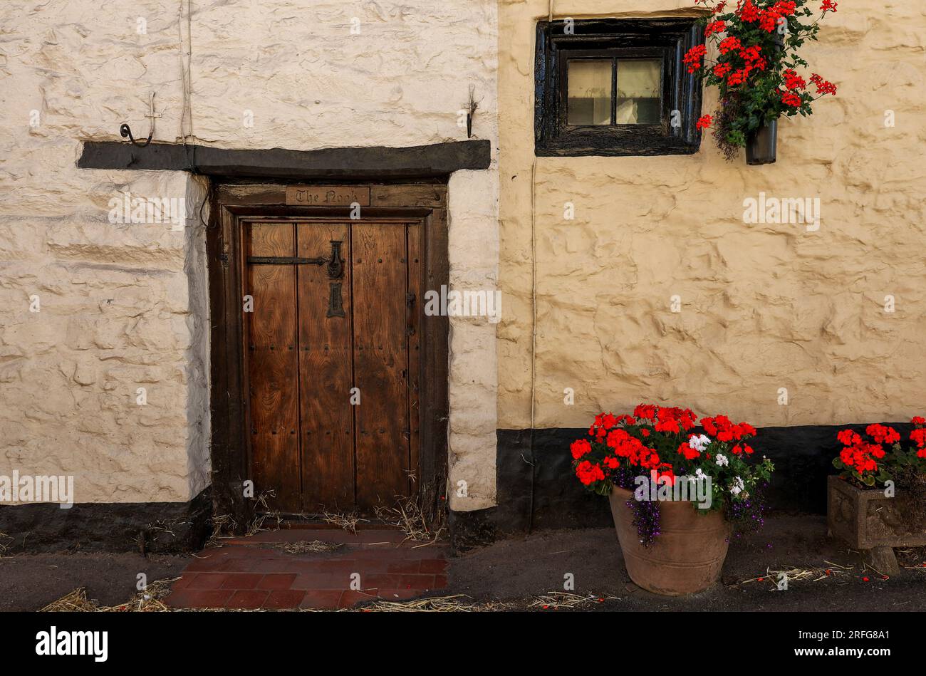 The window of an old, medieval house. View from outside Stock Photo - Alamy
