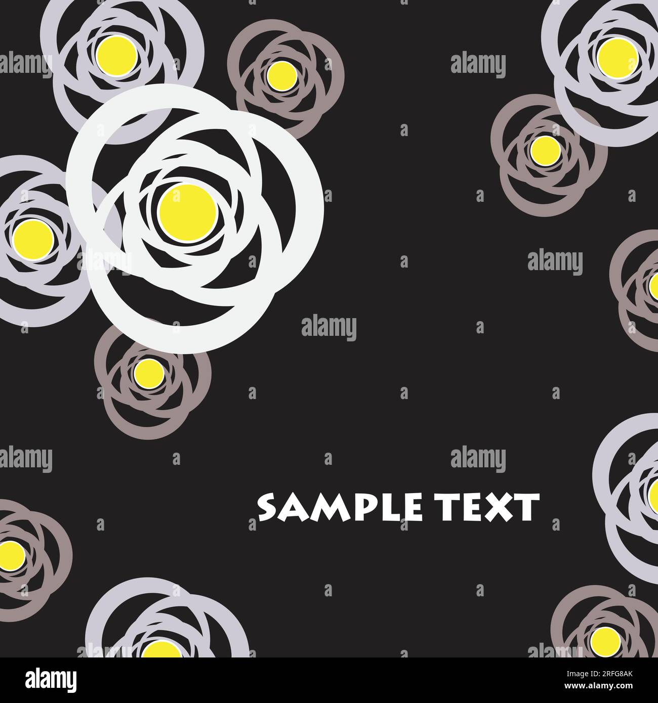 Greeting Card: Rose Stock Vector Image & Art - Alamy