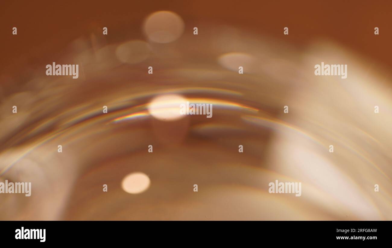 Reflections in a lens ball. Abstract background Stock Photo - Alamy