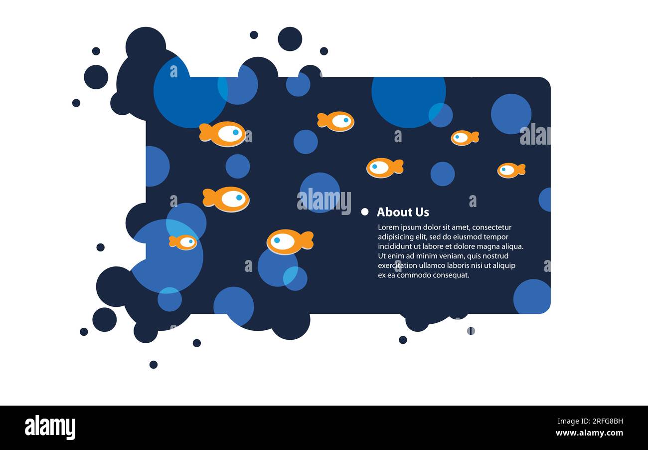 Frame with aqua design Stock Vector Image & Art - Alamy