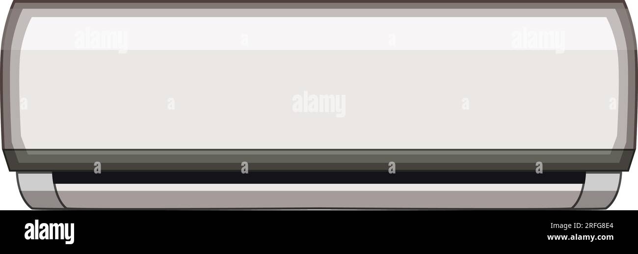 wall air conditioner cartoon vector illustration Stock Vector Image ...