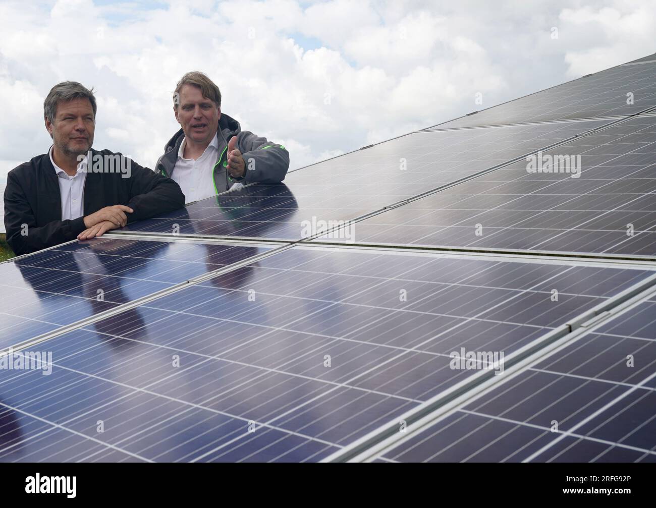Solar park biodiversity hi-res stock photography and images - Alamy
