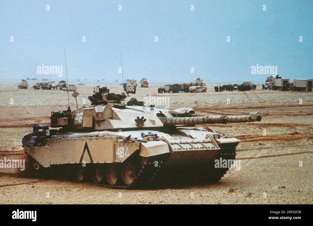 Gulf war british army 1991 hi-res stock photography and images - Alamy