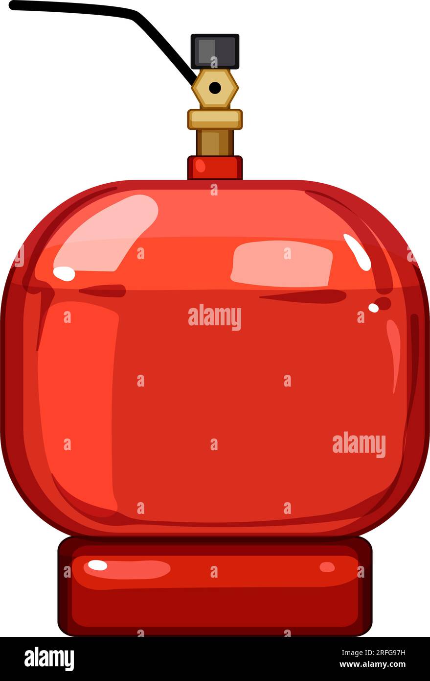 home stove fuel cartoon vector illustration Stock Vector Image & Art ...