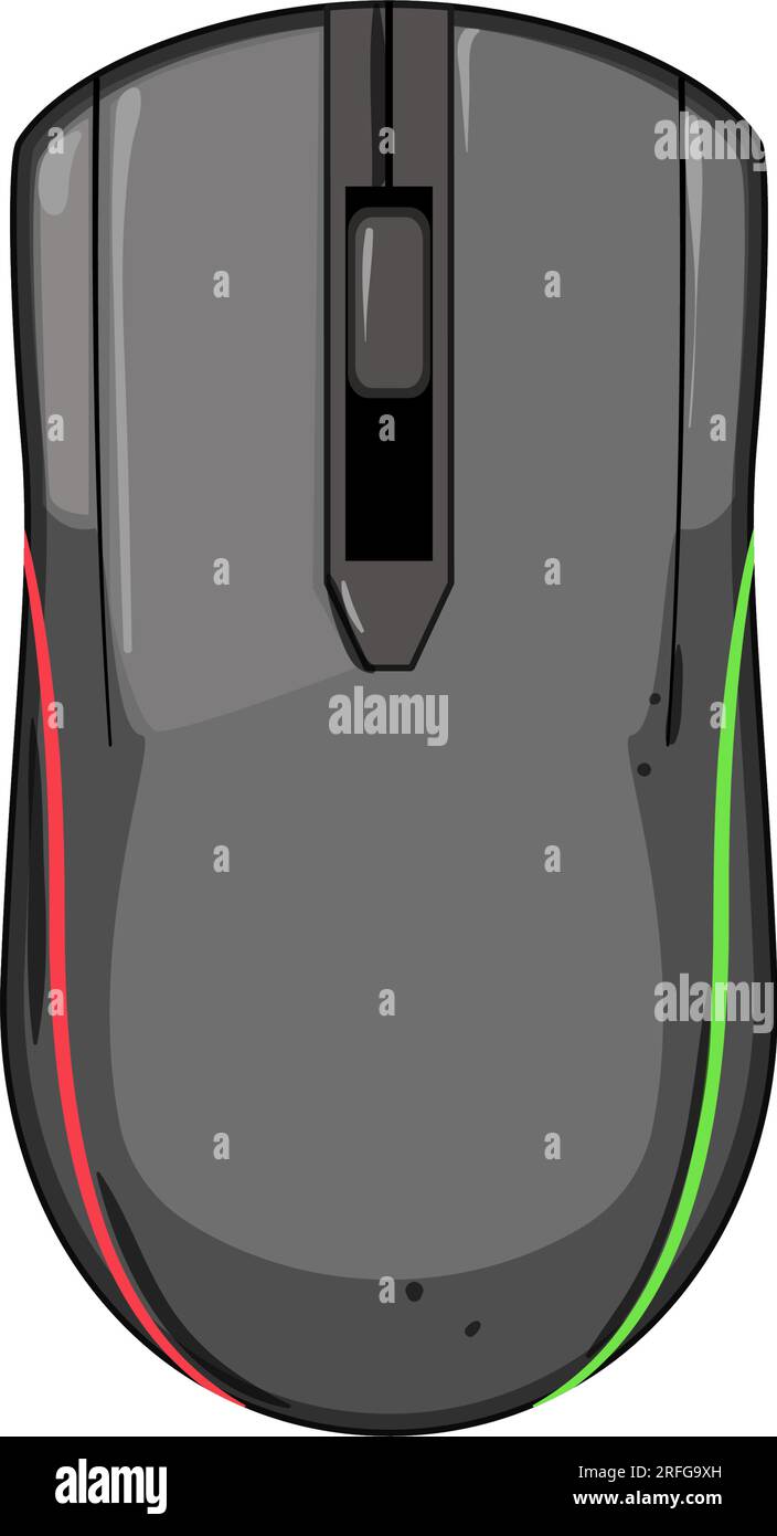 keyboard game mouse cartoon vector illustration Stock Vector Image ...