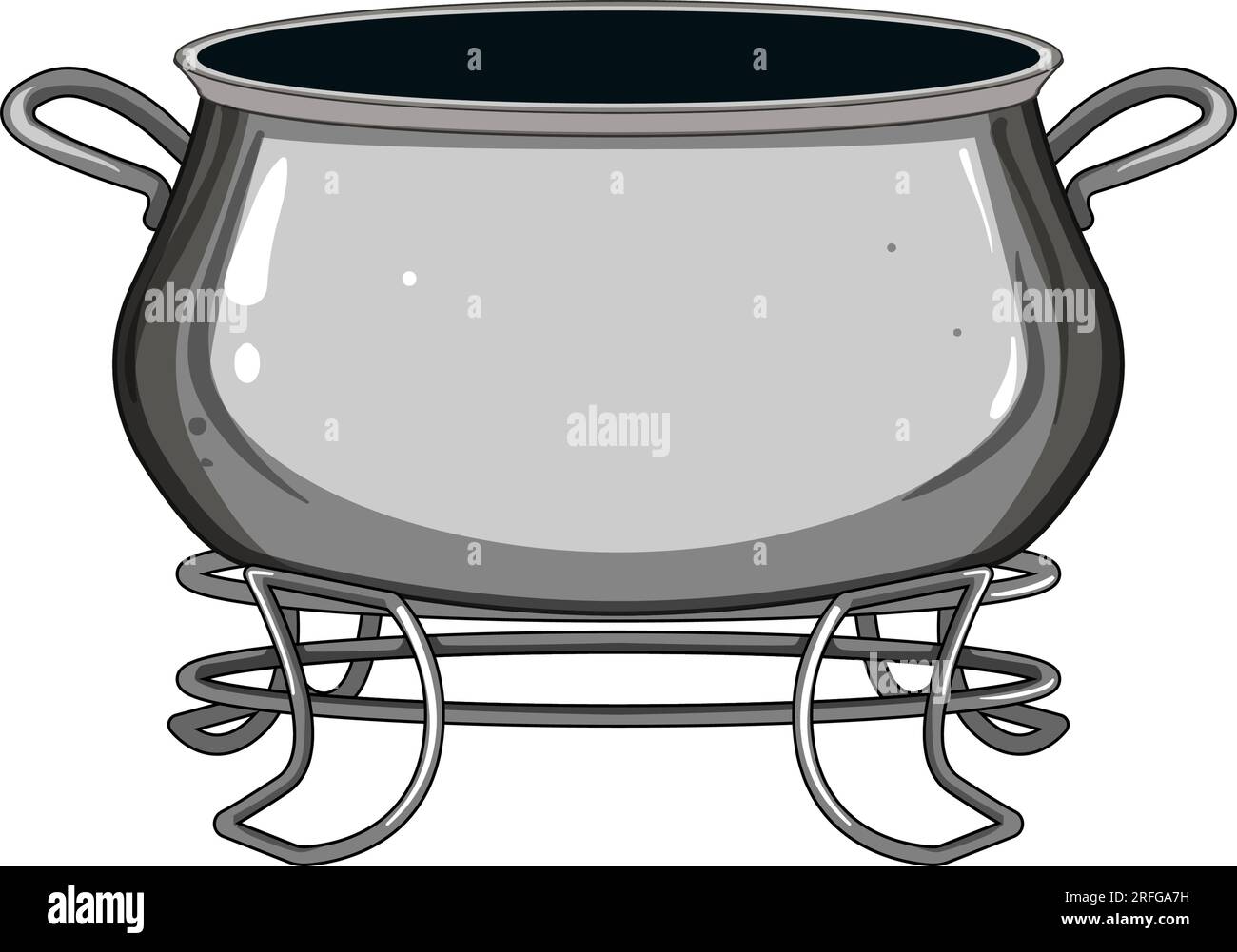 dip fondue cheese cartoon vector illustration Stock Vector Image & Art ...