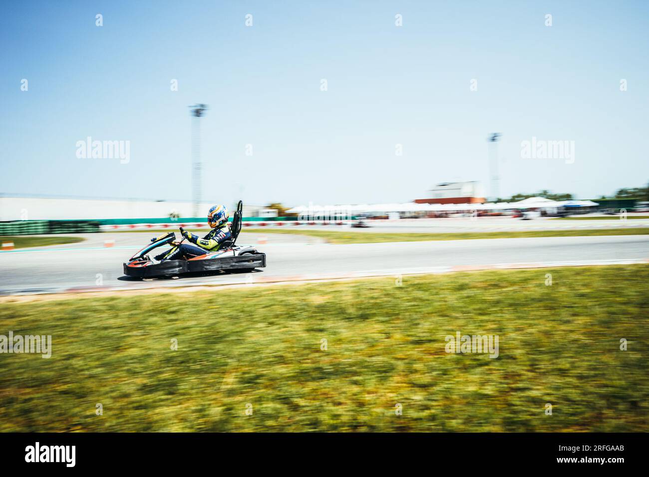 Gokart pilots hi-res stock photography and images - Alamy