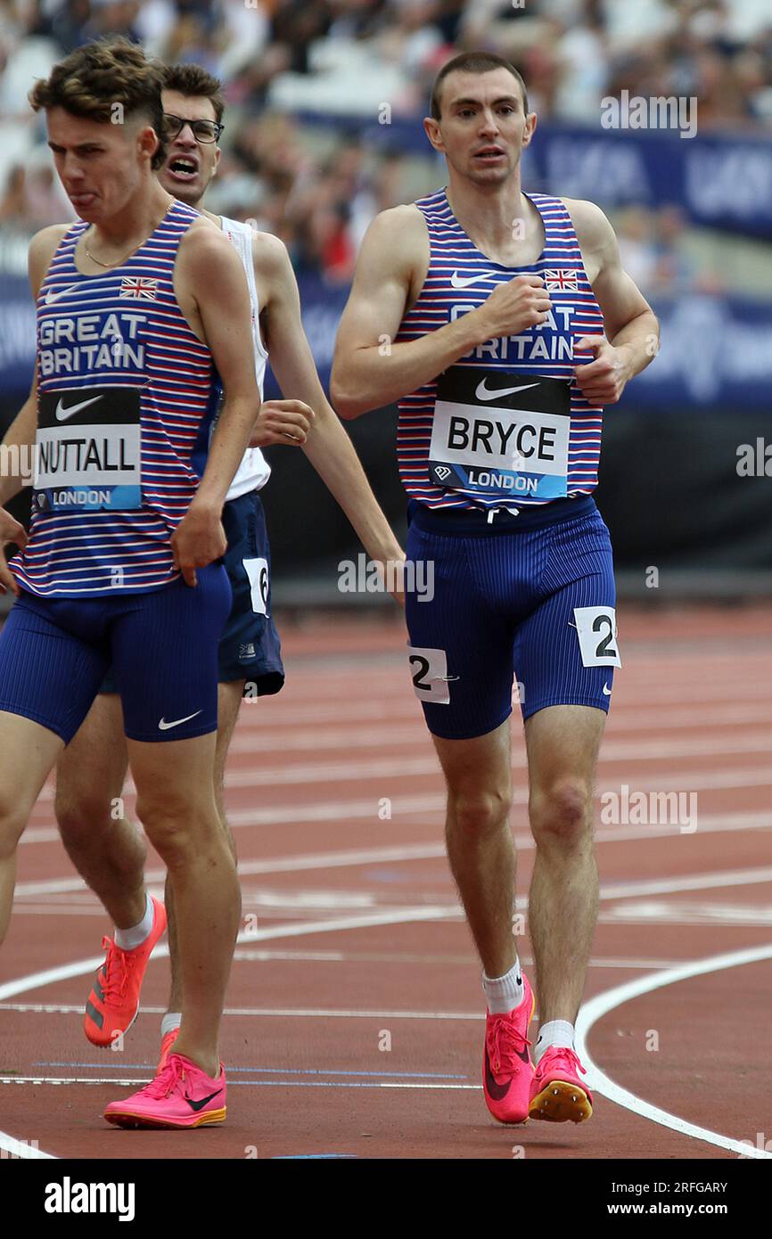 Steven BRYCE of Great Britain in the mens T20 1500m Ambulant in the ...