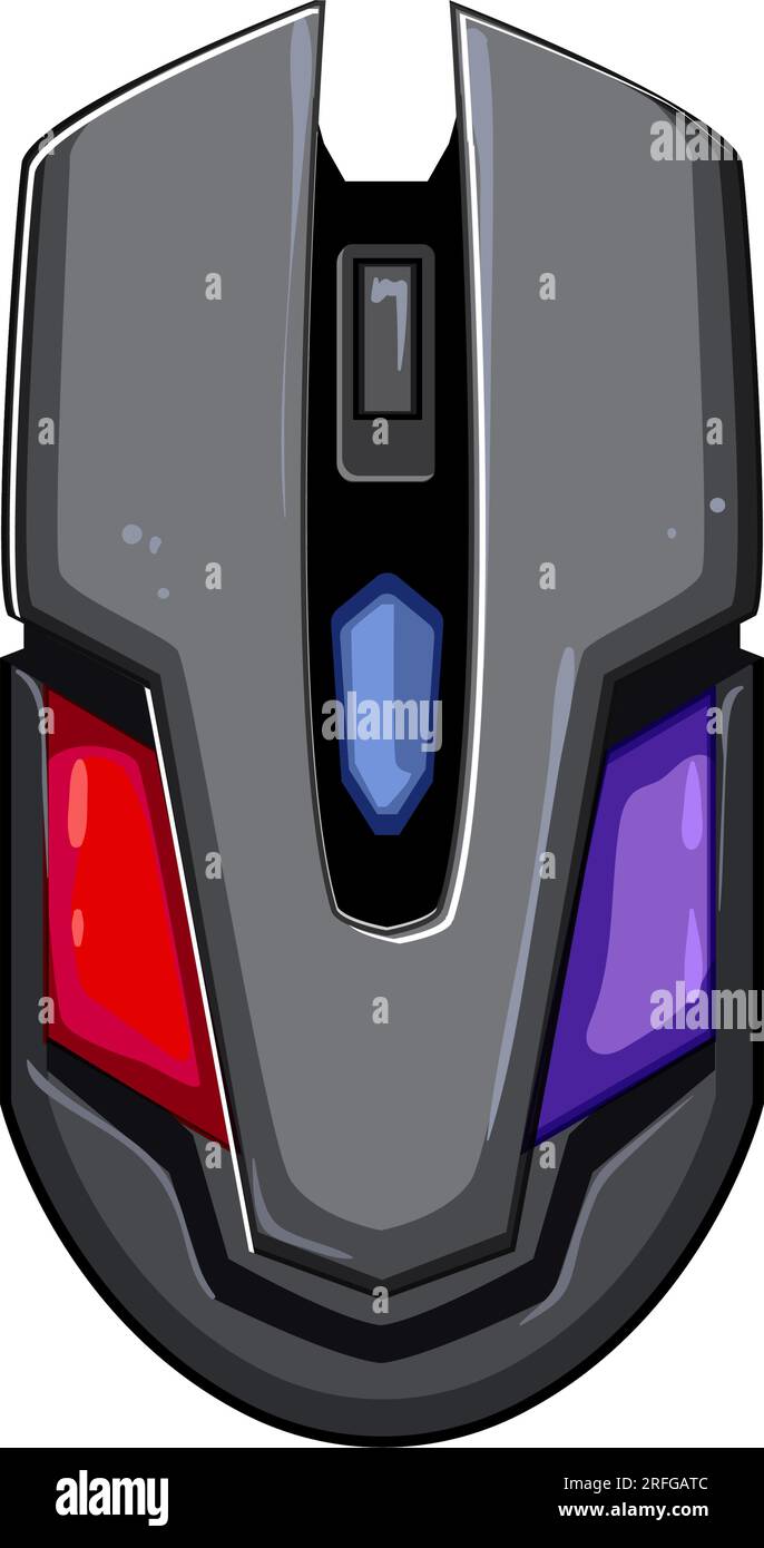 monitor game mouse cartoon vector illustration Stock Vector Image & Art ...