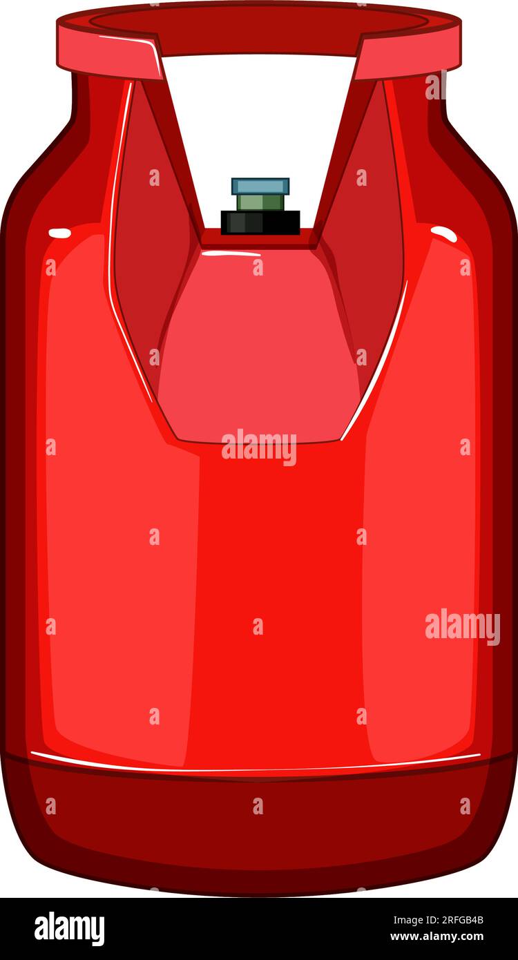 blue stove fuel cartoon vector illustration Stock Vector Image & Art ...