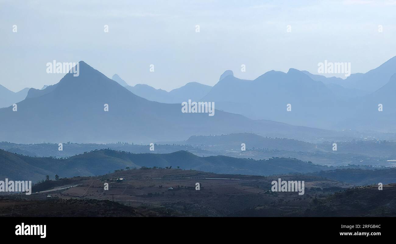 The Adwa hills Stock Photo - Alamy