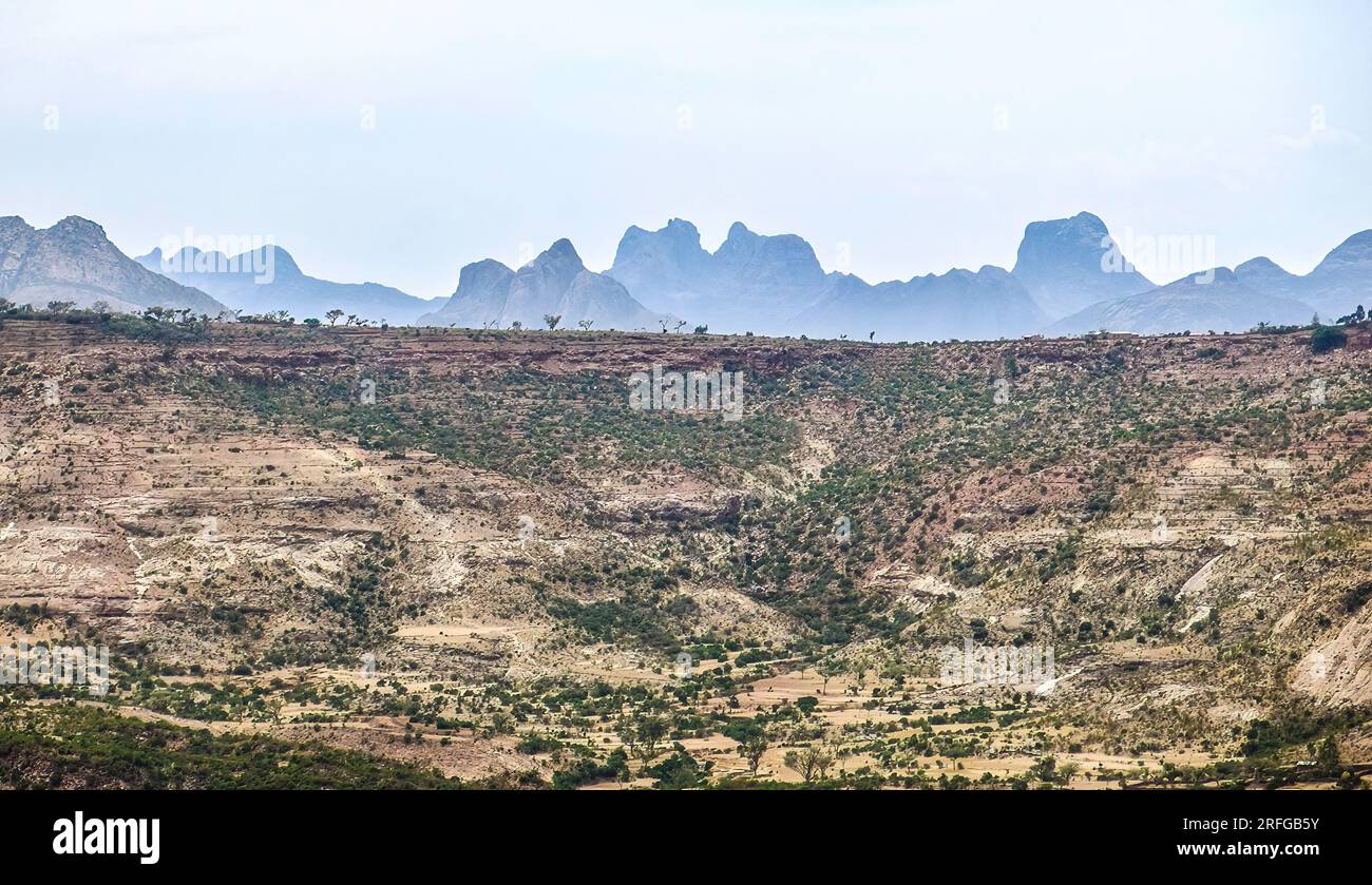 The Adwa hills Stock Photo - Alamy