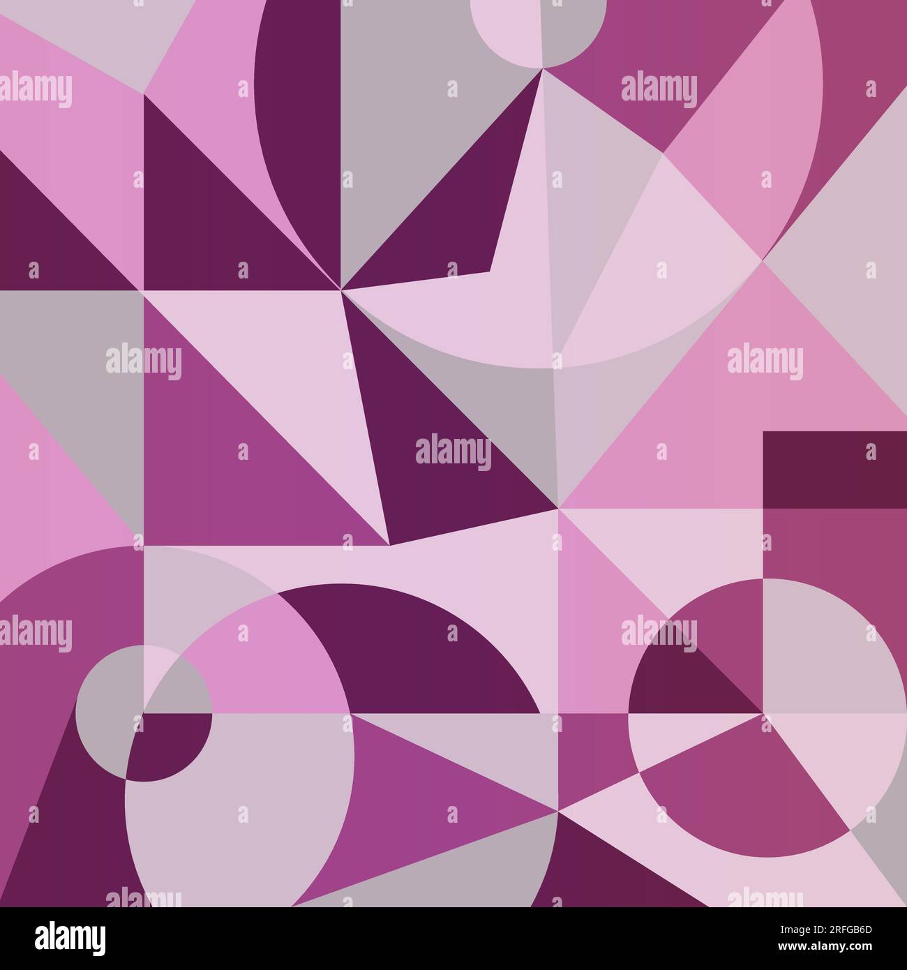 Abstract pattern of arbitrary geometric shapes. Abstract background for ...