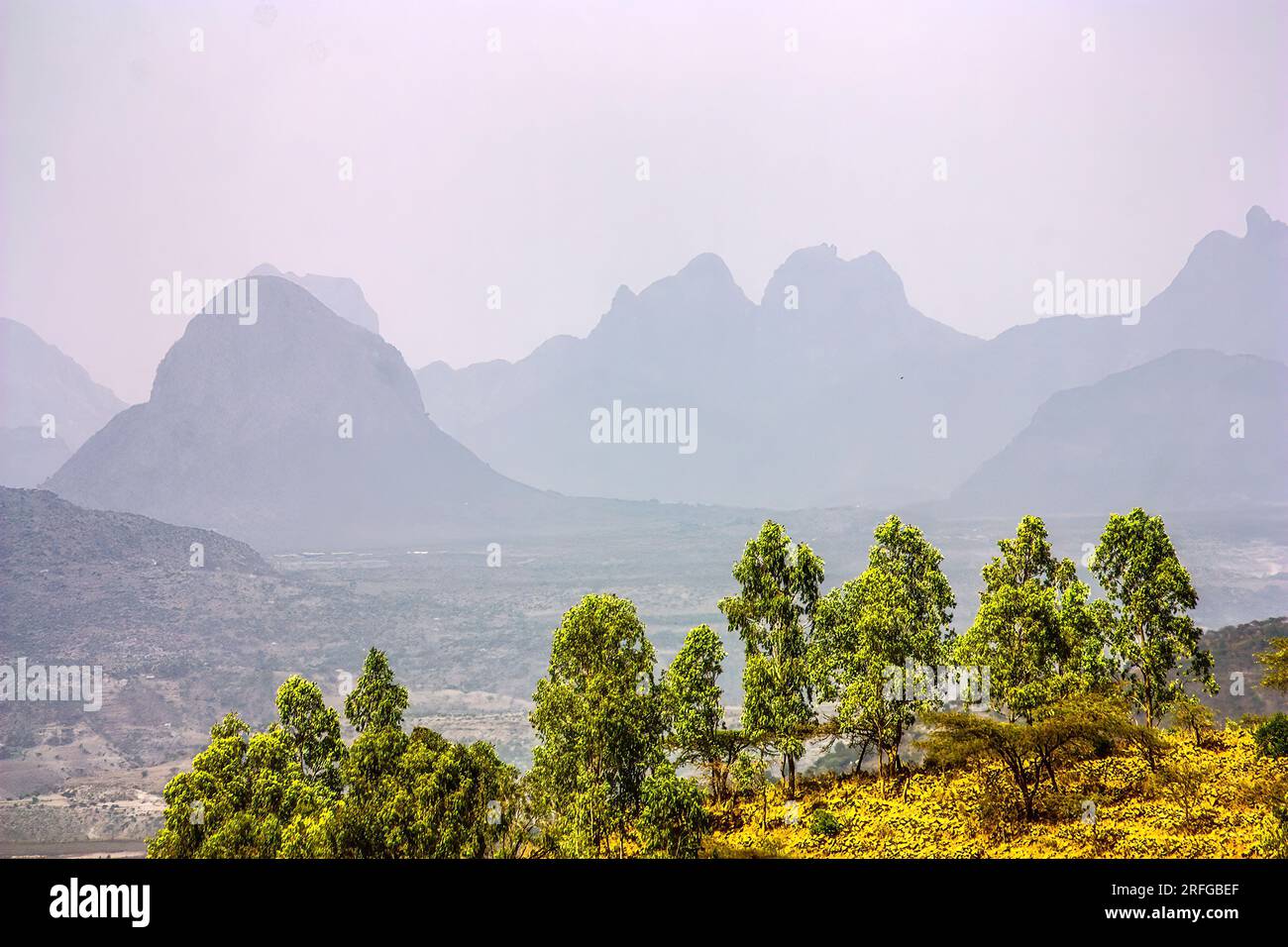 The Adwa hills Stock Photo - Alamy