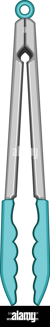 Grill Tongs Cartoon