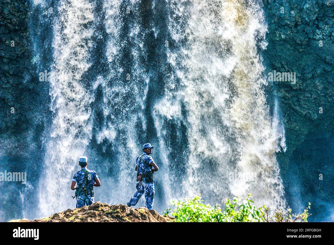 Tissisat blue nile falls hi-res stock photography and images - Alamy