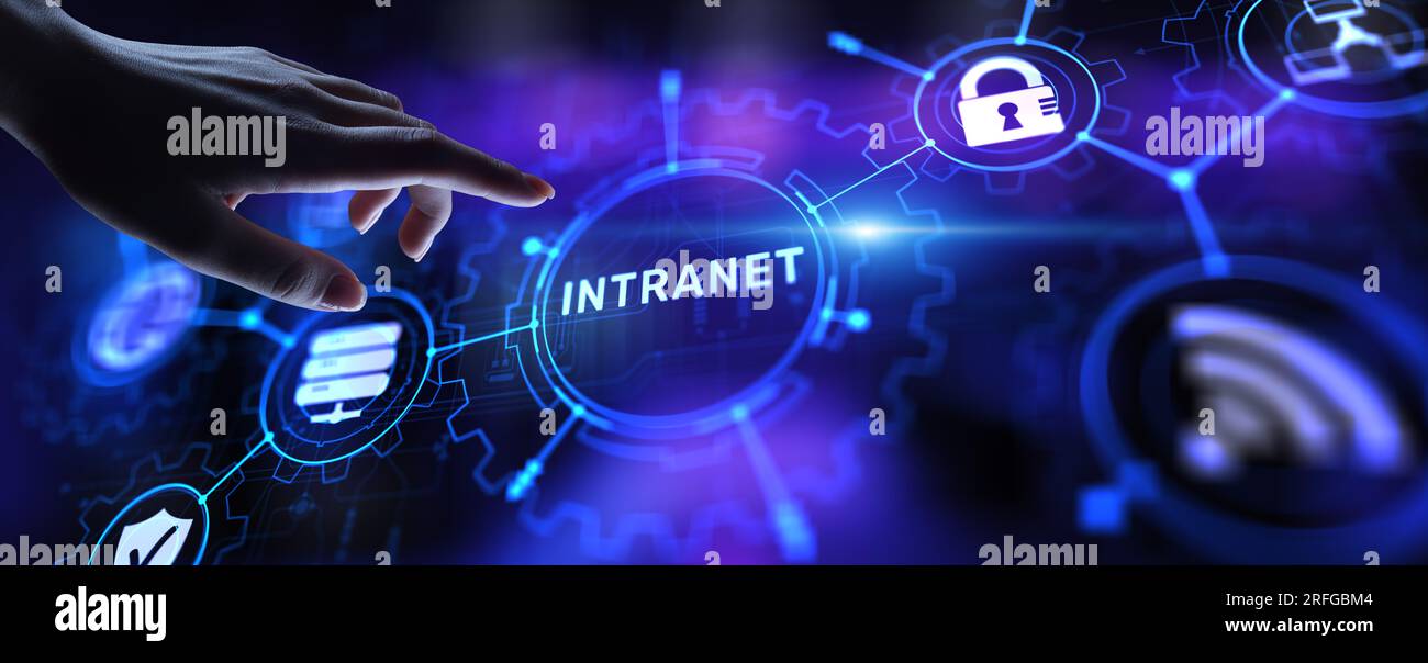 Intranet Business Corporate communication document management system ...