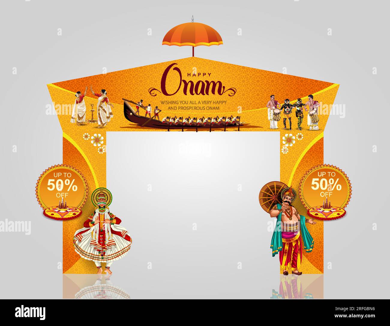 happy Oman entrance arch design. abstract vector illustration Stock ...