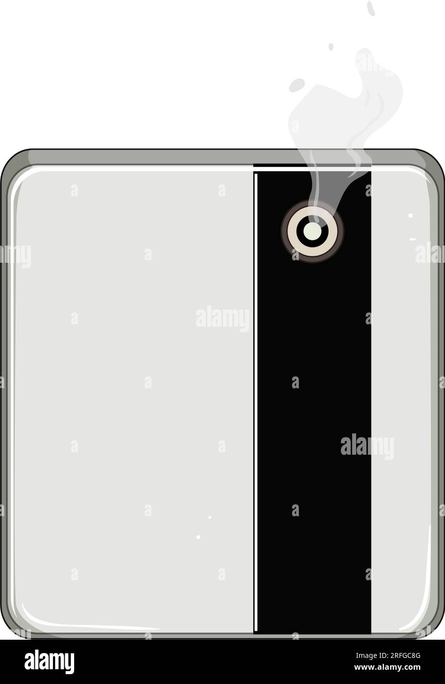 fragrance automatic air freshener cartoon vector illustration Stock ...