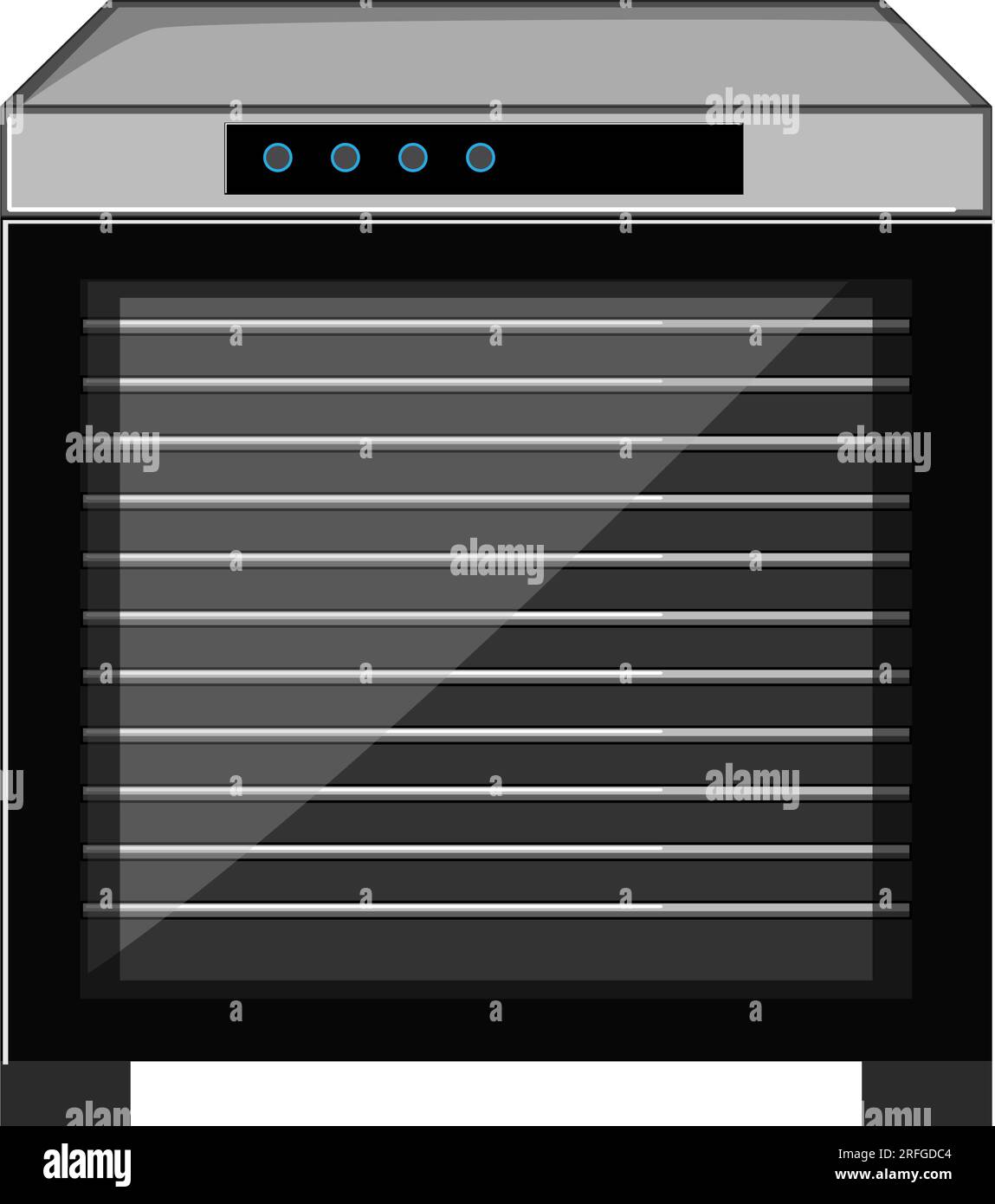 kitchen vegetable dryer cartoon vector illustration Stock Vector Image ...