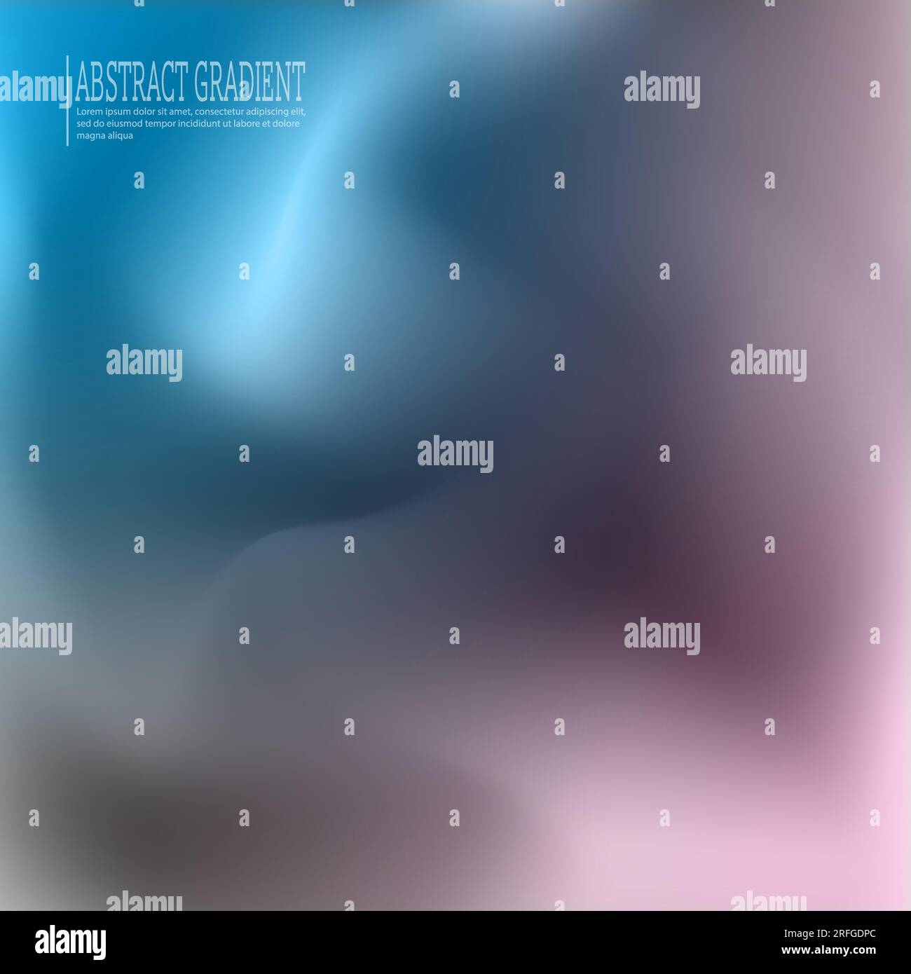 Colorful gradient. A set of templates for creative design. Layout of ...