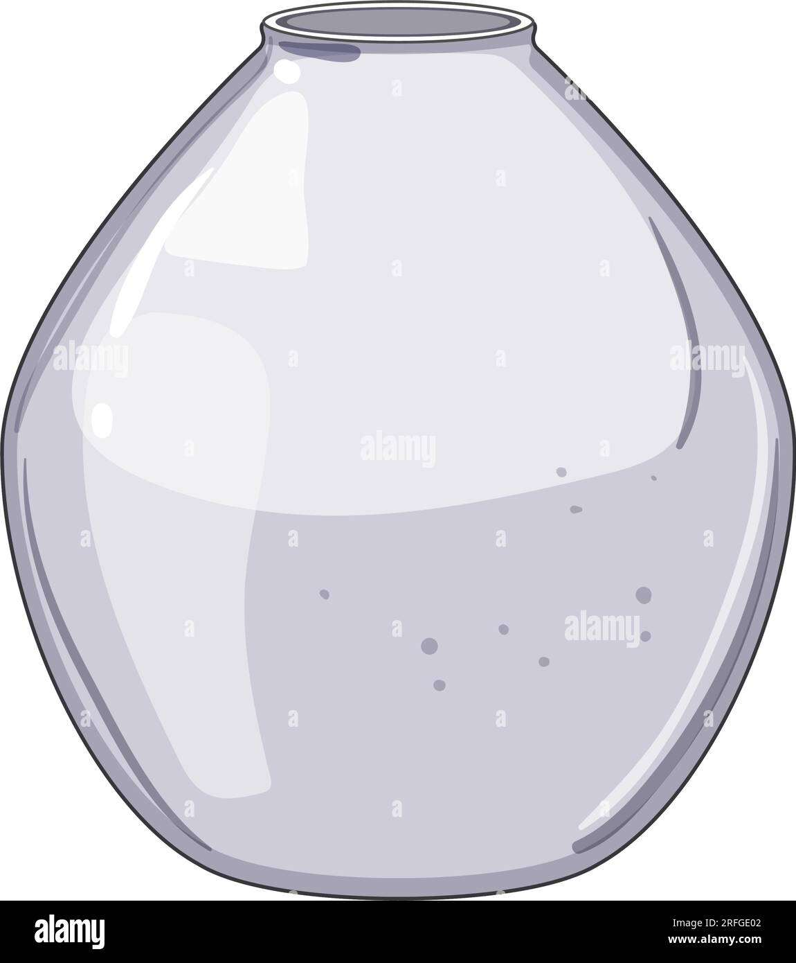 vintage ceramic porcelain vase cartoon vector illustration Stock Vector ...