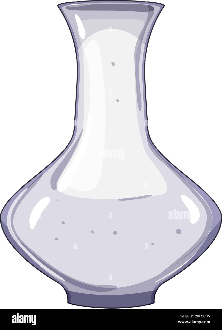 china ceramic porcelain vase cartoon vector illustration Stock Vector ...