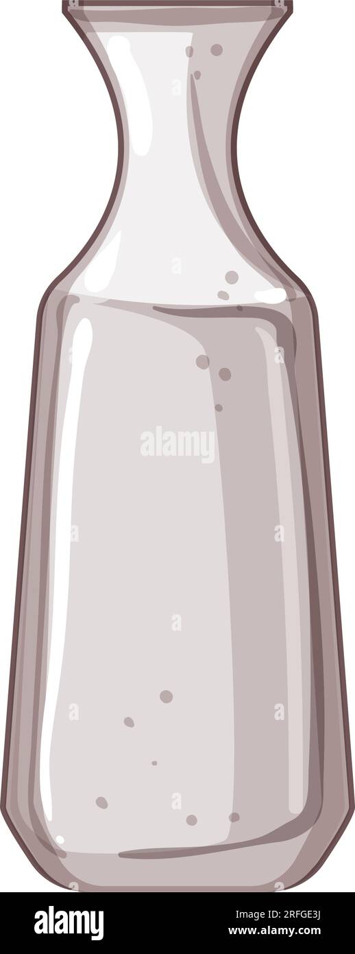 blue ceramic porcelain vase cartoon vector illustration Stock Vector ...